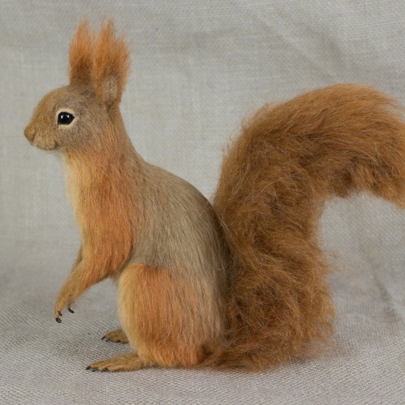 Felted Squirrel - Etsy