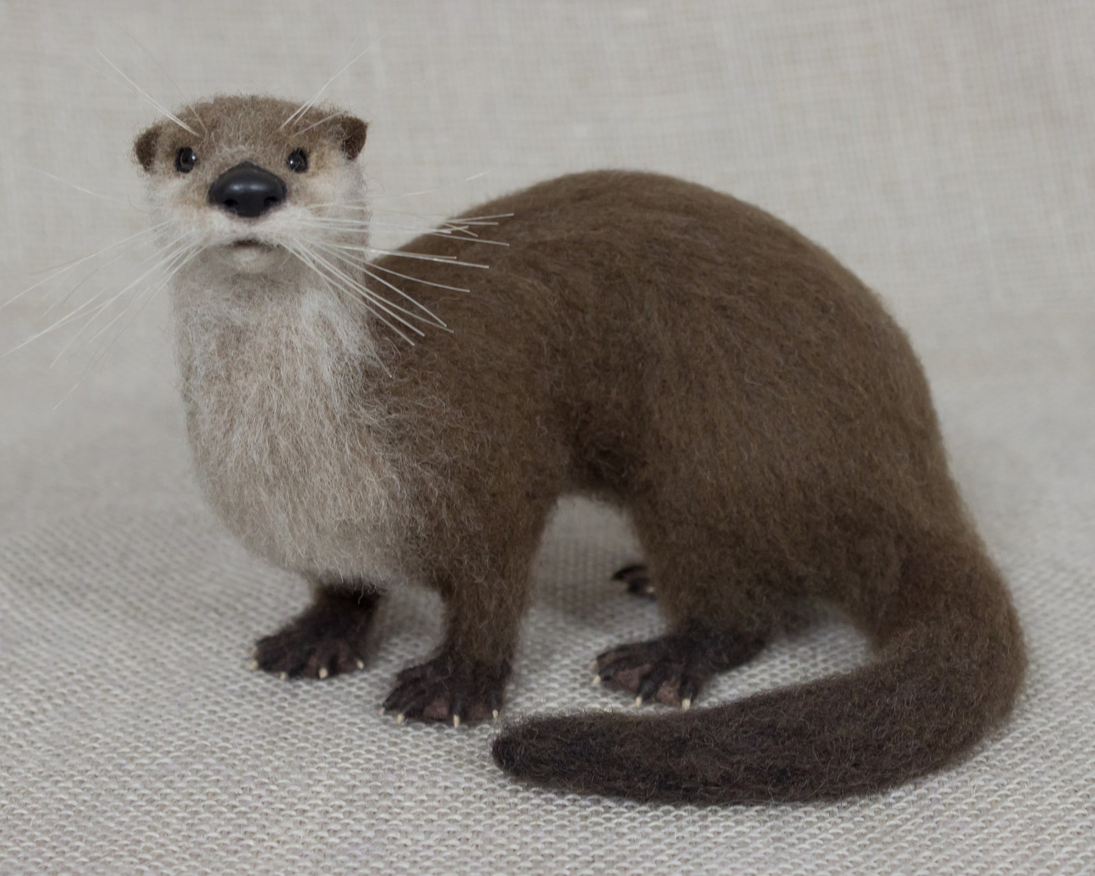 Made to Order Needle Felted River Otter: Custom Needle Felted - Etsy