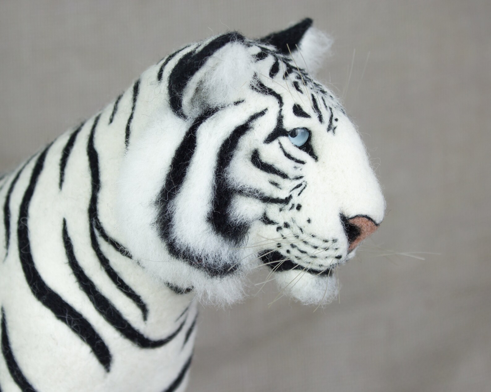 Made to Order Needle Felted Tiger: Custom Needle Felted Animal - Etsy