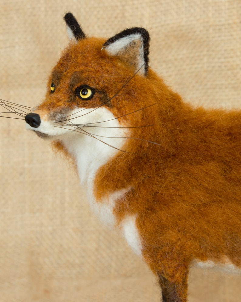 Made to Order Needle Felted Red Fox: Custom needle felted | Etsy