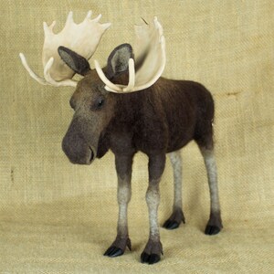 Made to Order Needle Felted Moose: Custom Needle Felted Animal ...