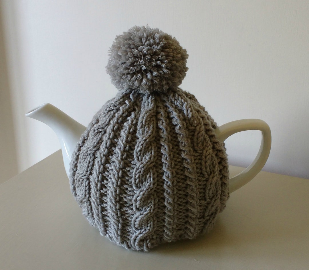 Knitting Pattern for Cable Tea Cosy - Etsy