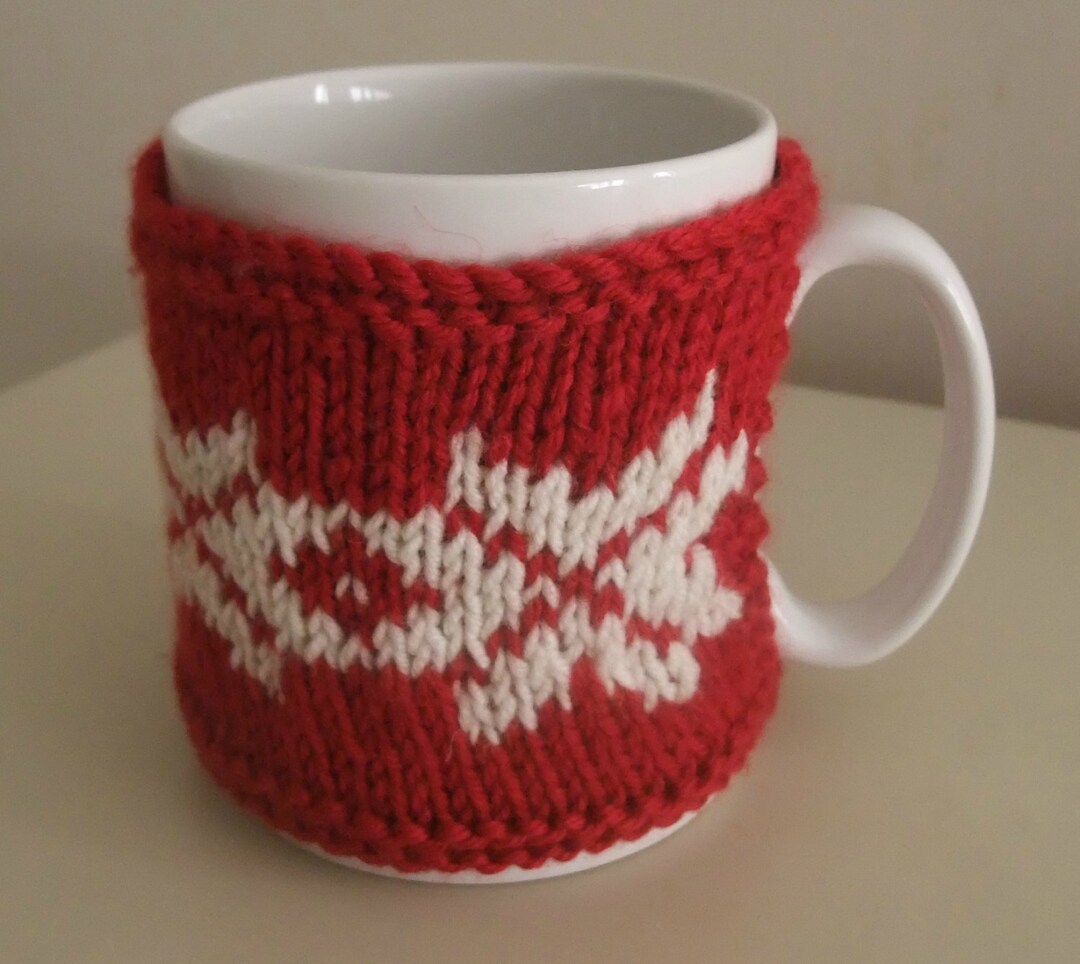 Knitting Pattern for Nordic Mug Hug - Etsy