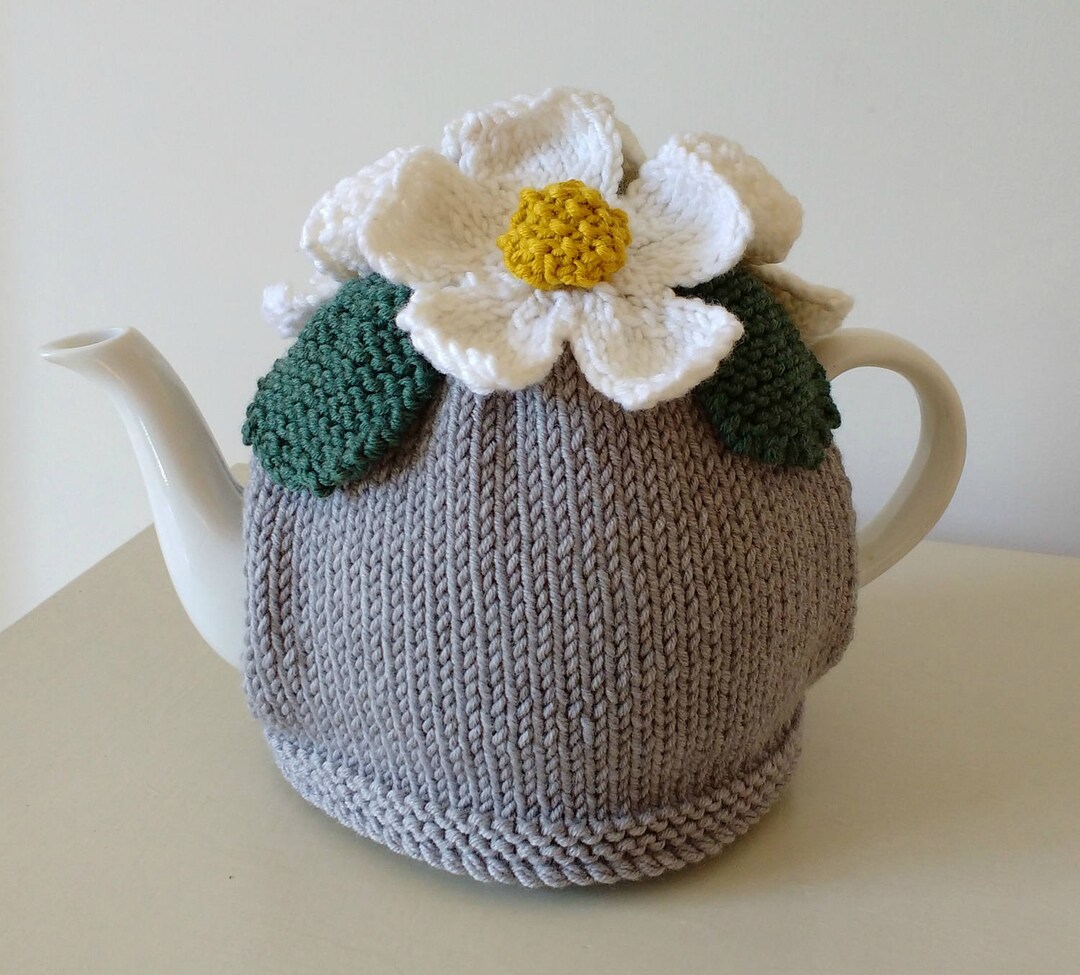 Knitting Pattern PDF for Daisies Tea Cosy in ENGLISH Only - Etsy