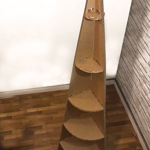 Corner Shelf Display Stand, Cardboard Display Shelf, Tree Display Shelf ...