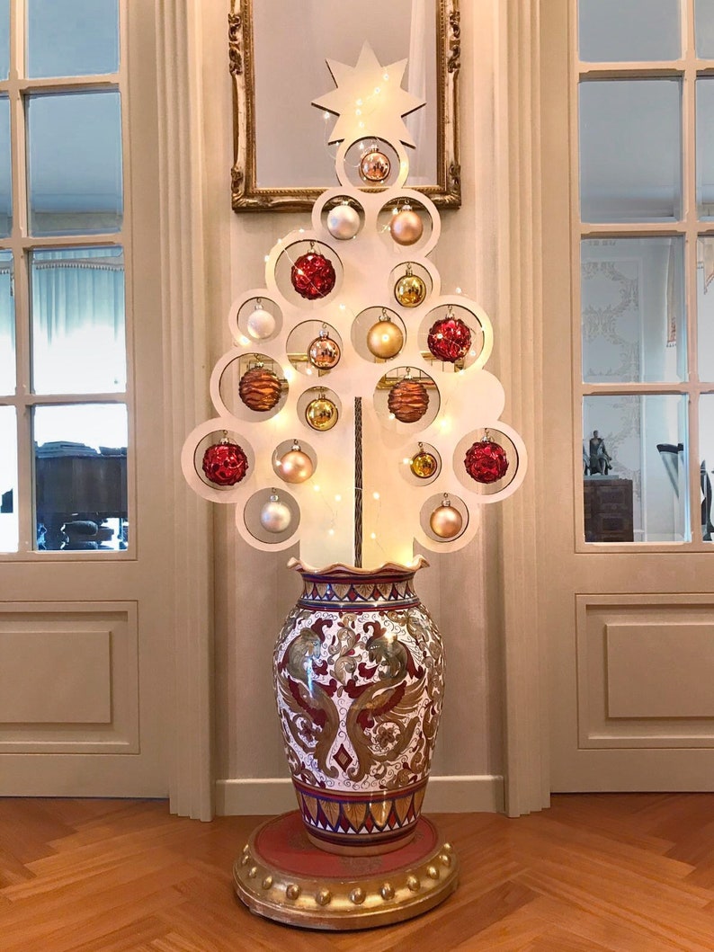 40 Ornament Display Tree Stand Cardboard Christmas - Etsy Australia