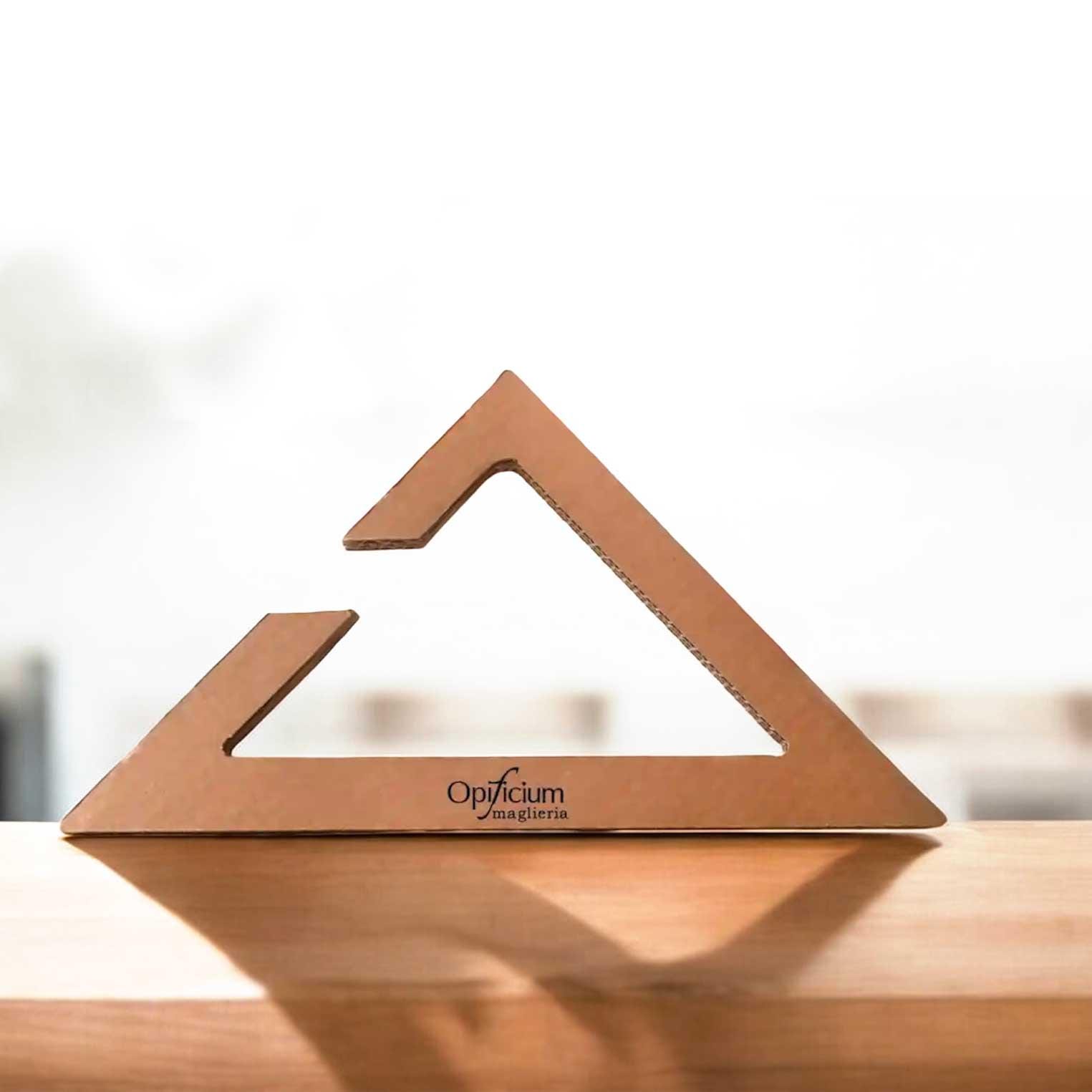 Triangle Cardboard Hangers – Eco Display for Clothes, Fashion, Fairs ...
