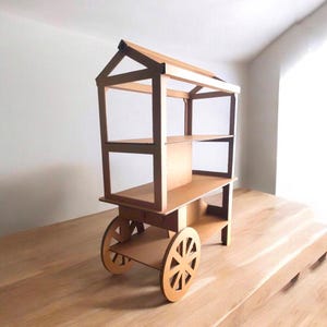 Portable Vendor Display Cart for Trade Shows and Pop up Stores - Etsy