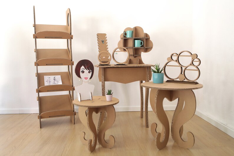 Cardboard Display Shelf Vendor Display Market Display - Etsy