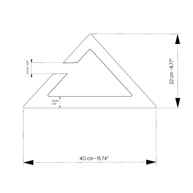 Triangle Cardboard Hangers – Eco Display for Clothes, Fashion, Fairs ...
