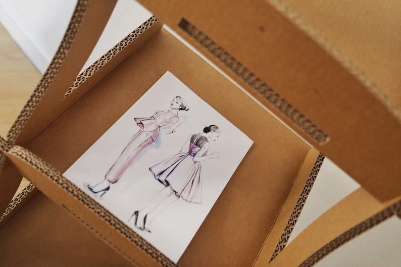 Cardboard Display Shelf Vendor Display Market Display - Etsy