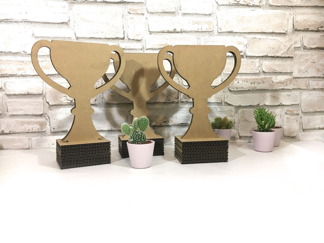 Cardboard Cup Trophy for Competitive Kids Games Cup Trophy Pet - Etsy ...