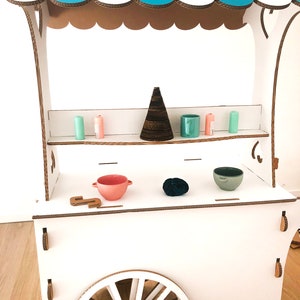 Portable Pop-up Shop Display Cart for Retail - Organized Vendor Setup ...