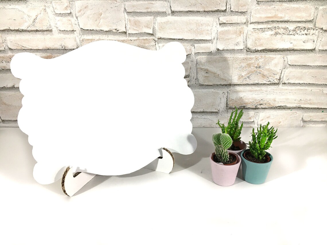 3 Plate Stand Cardboard Display Easel Plate Display Stand - Etsy