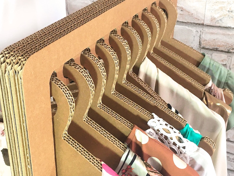 Cardboard Clothing Rack, Coat Rack, Retail Clothing Display Rack, Kids ...