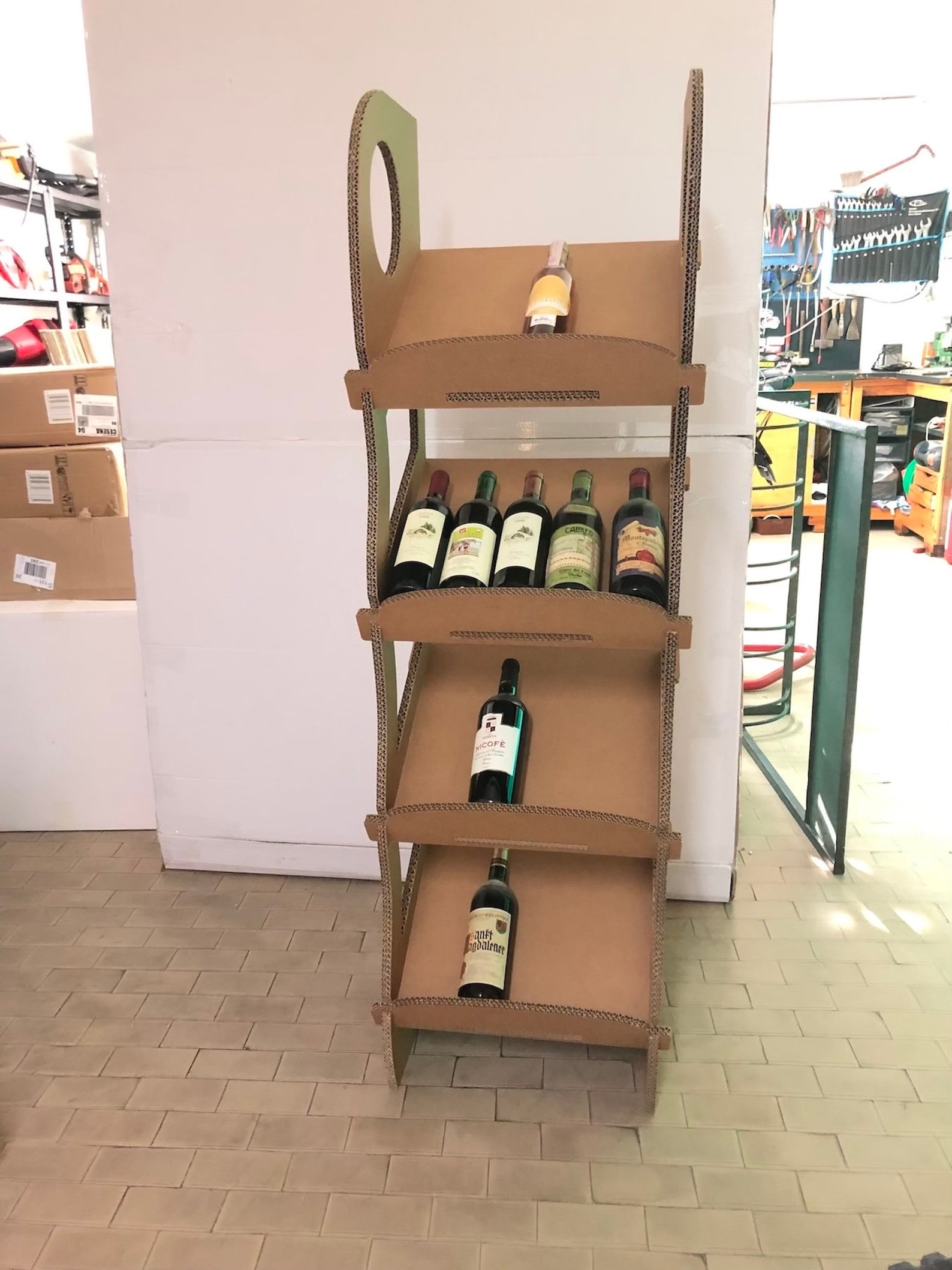 Cardboard Display Shelf Vendor Display Market Display - Etsy