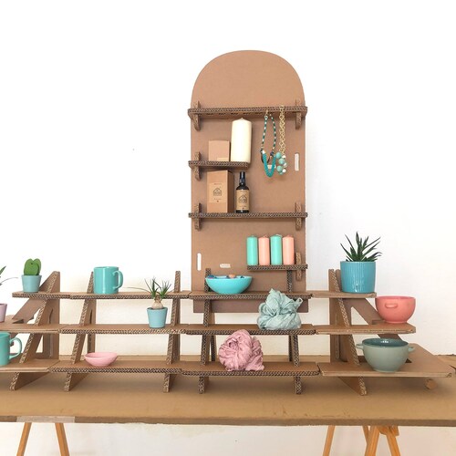 Cardboard Display Shelf Vendor Display Market Display - Etsy
