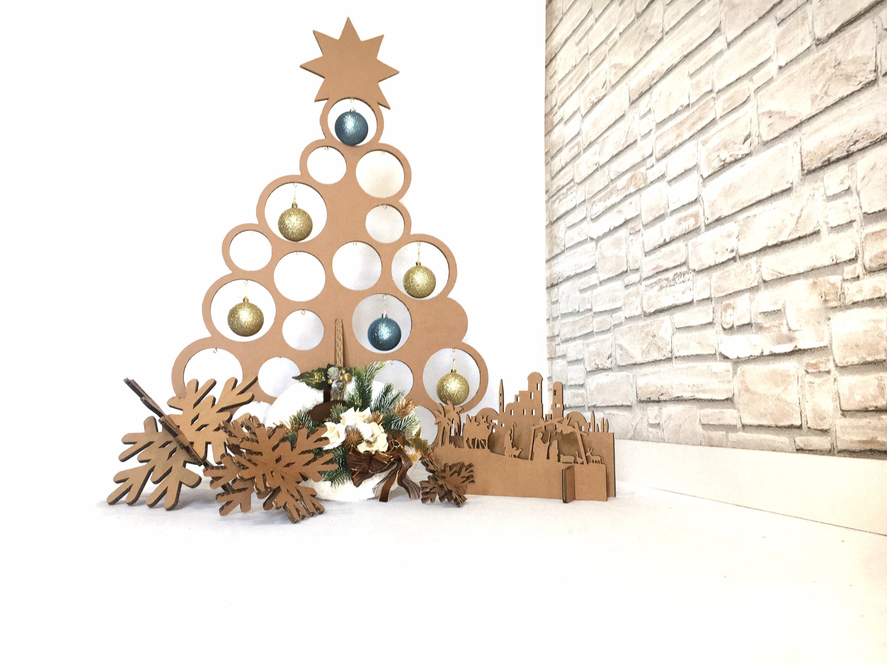 40 Ornament Display Tree Stand Cardboard Christmas - Etsy Australia