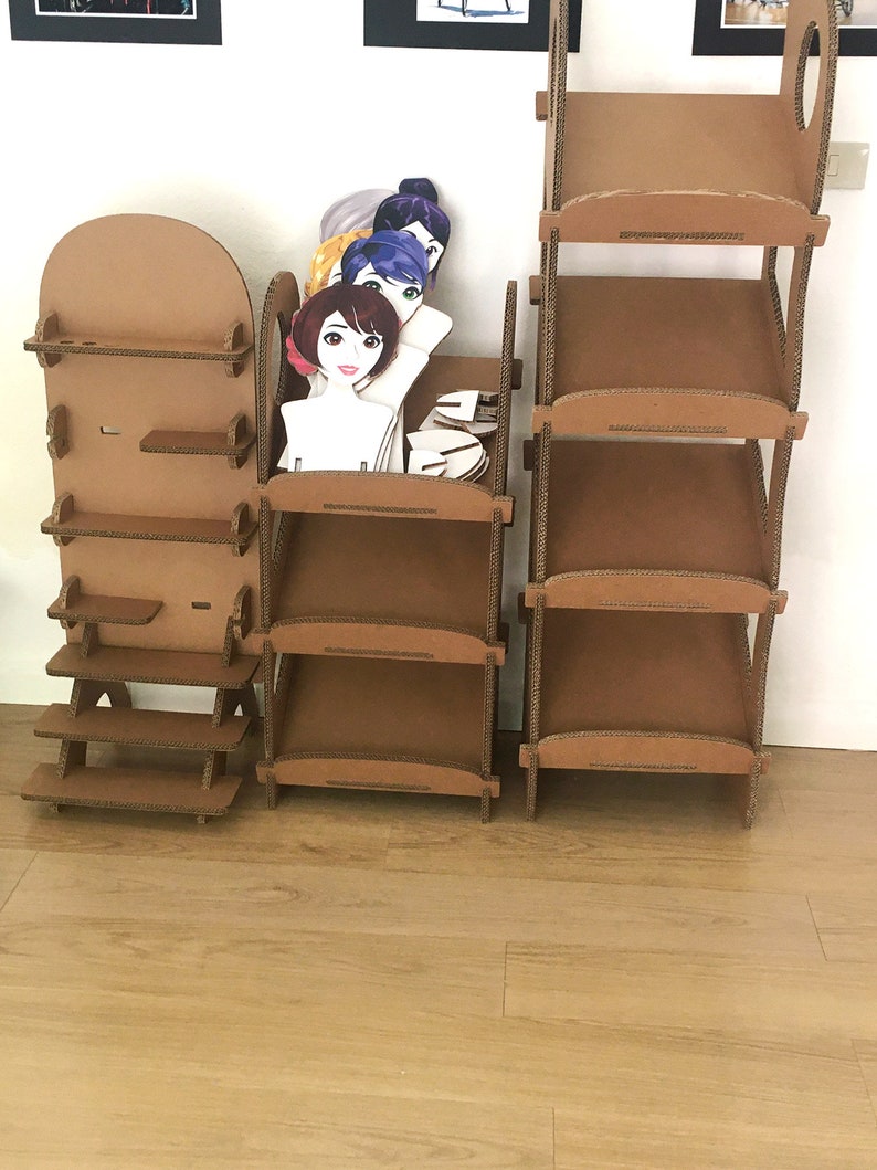 Cardboard Display Shelf Vendor Display Market Display - Etsy