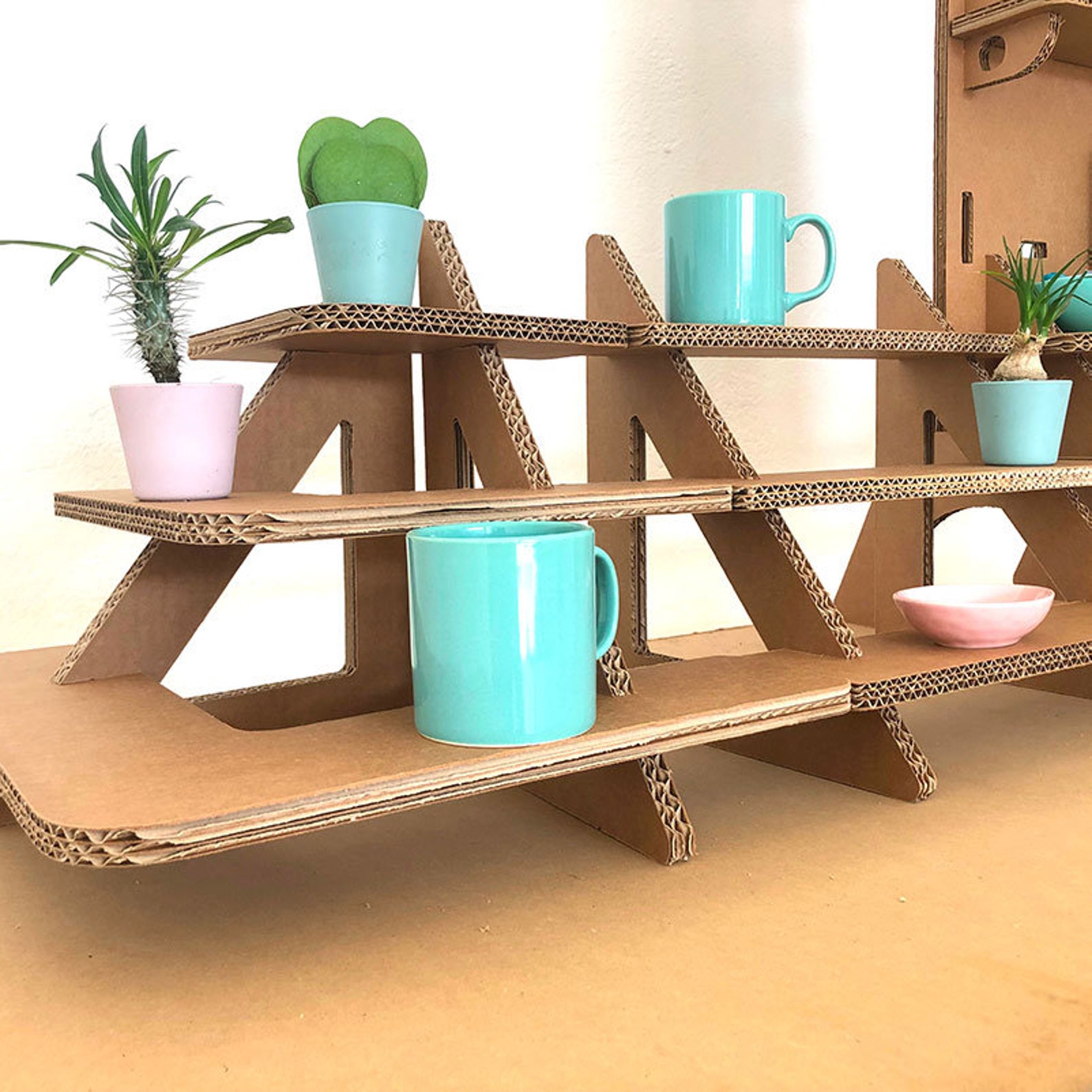 Market Stall Display Cardboard Display Shelf Tiered Display - Etsy UK