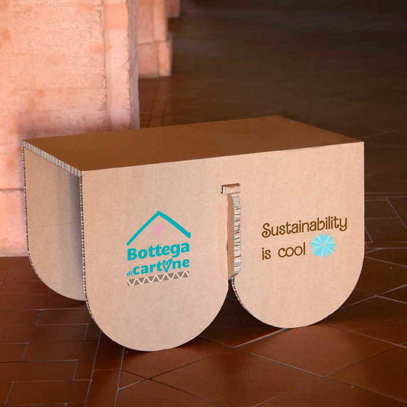 Wavy Cardboard Nesting Tables for Vendor Booths and Art Exhibits, for ...