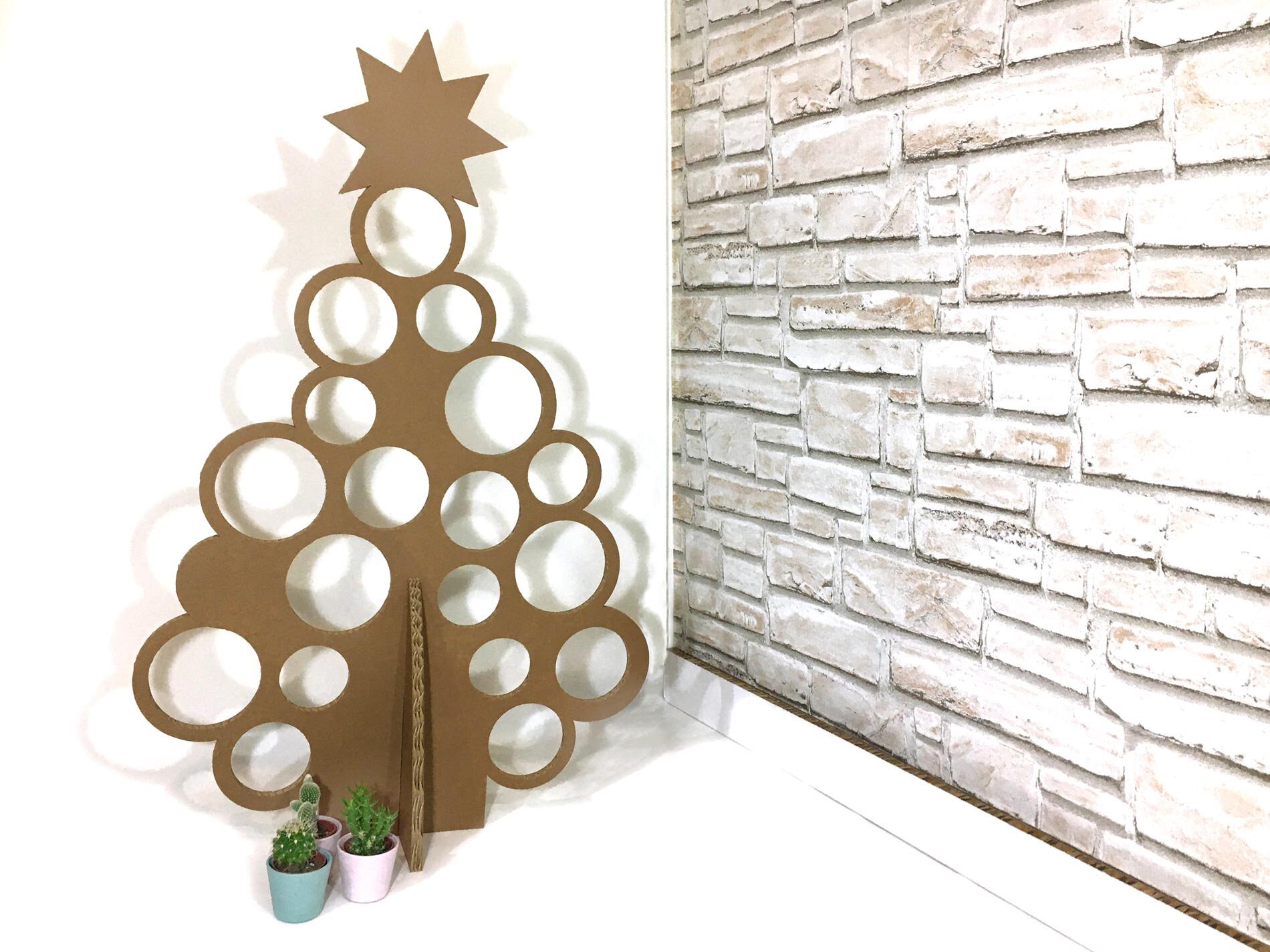 40 Ornament Display Tree Stand Cardboard Christmas - Etsy Australia