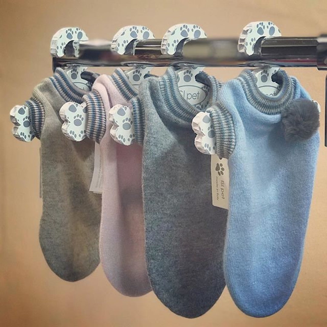 10 Dog Bone-shaped Cardboard Hangers – Eco-friendly Pet Clothes Display ...