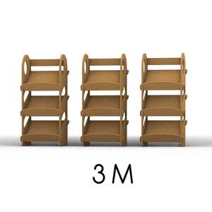 Cardboard Display Shelf, Vendor Display, Market Display, Tiered Display ...
