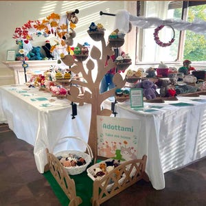 Coffee Tree Cardboard Display Stand With Shelves – Eco Friendly Trade ...