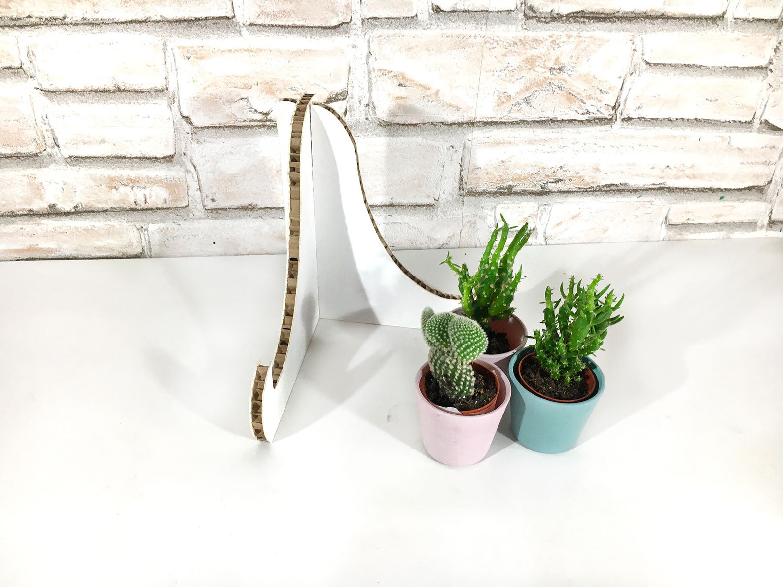 3 Plate Stand Cardboard display Easel Plate Display Stand | Etsy