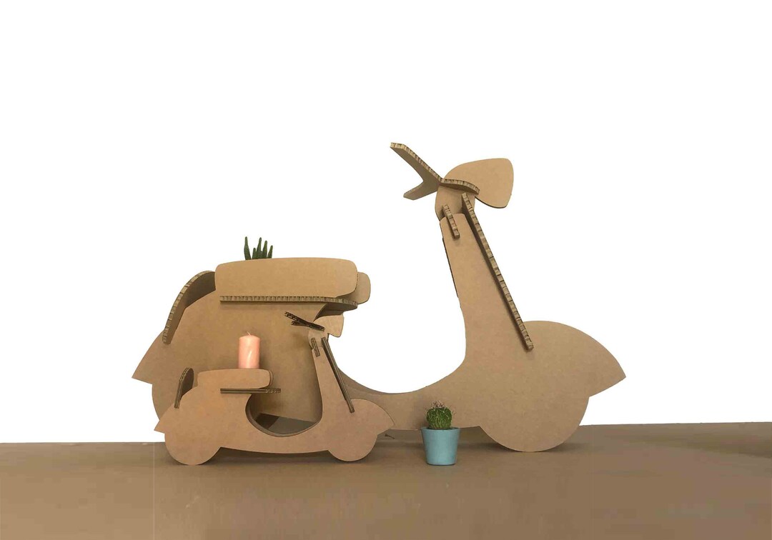 Italian Vespa Scooter Decor, Cardboard Vespa, Grad Party Decor Favor ...