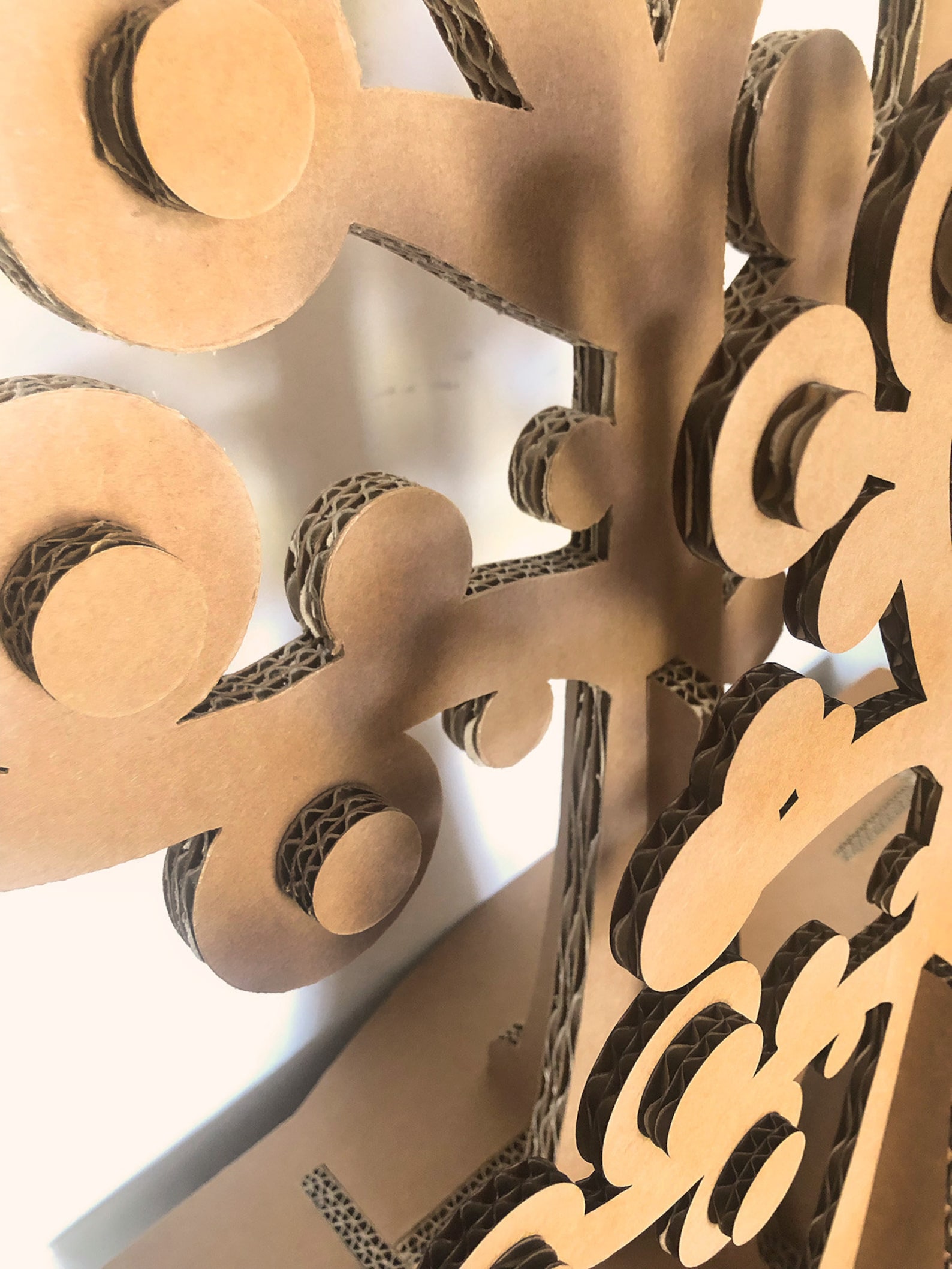Cardboard Jewelry Tree Stand Jewelry Display Necklace Tree - Etsy