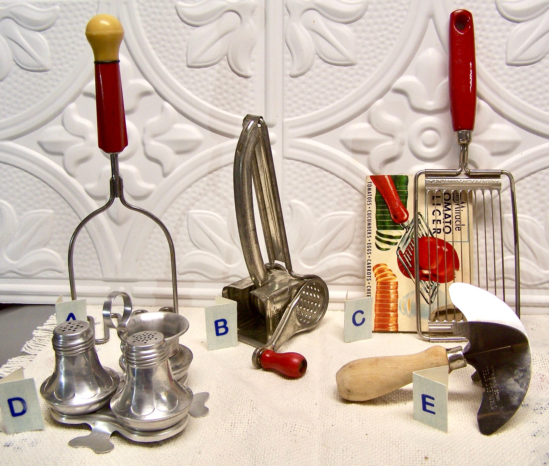 Choose From an Assortment of Vintage Kitchen Tools Utensils or Servers ...