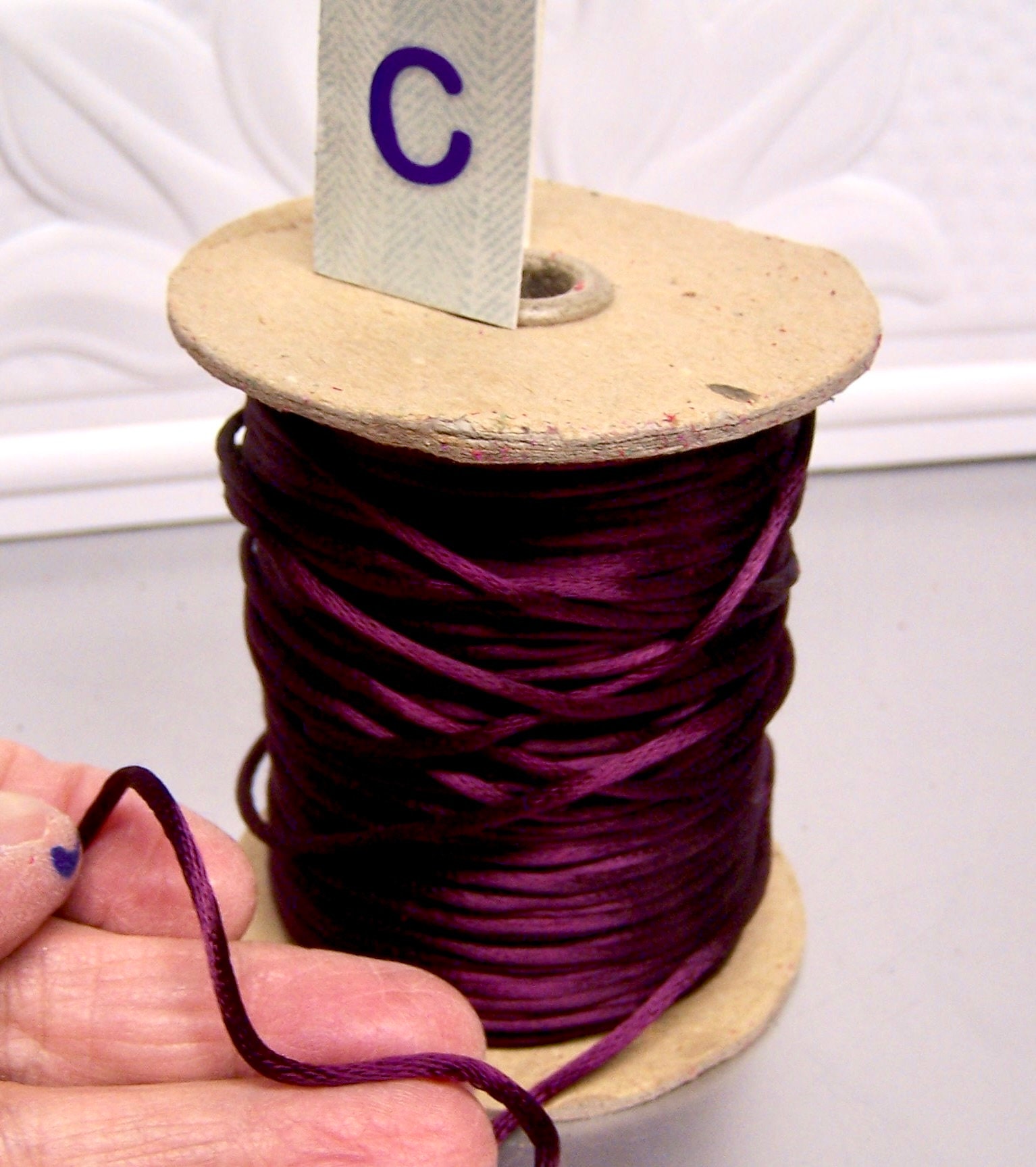 Quality Small Rattail Craft Cord Yardage New Old Stock From - Etsy