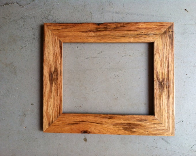 8x10 Oak Wood Picture Frame - Etsy