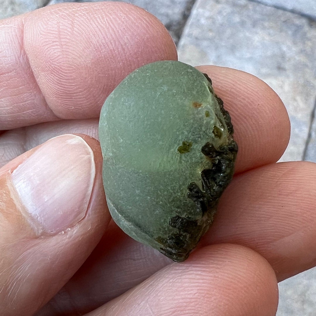 Green Botryoidal Prehnite Crystal - Etsy