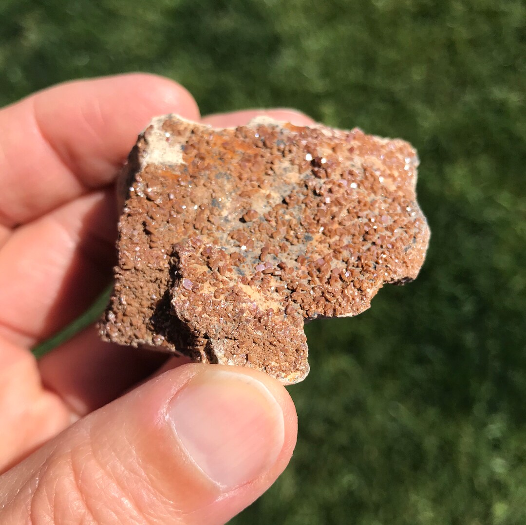 Vanadinite Crystals, Morocco Mineral Specimen - Etsy