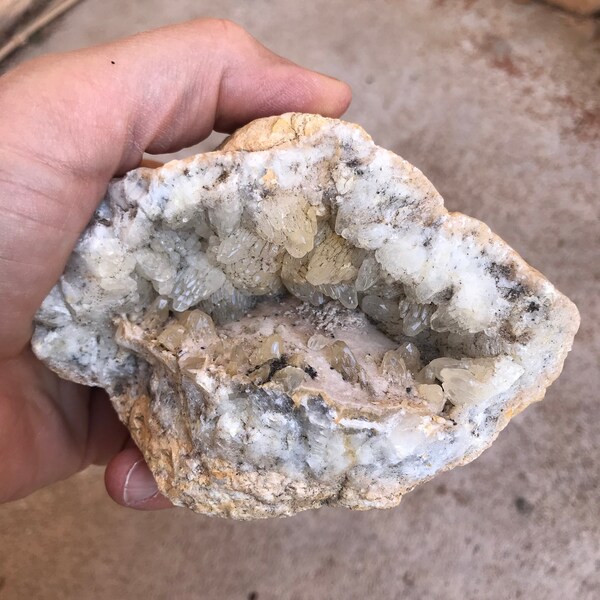 Calcite Geode - Etsy