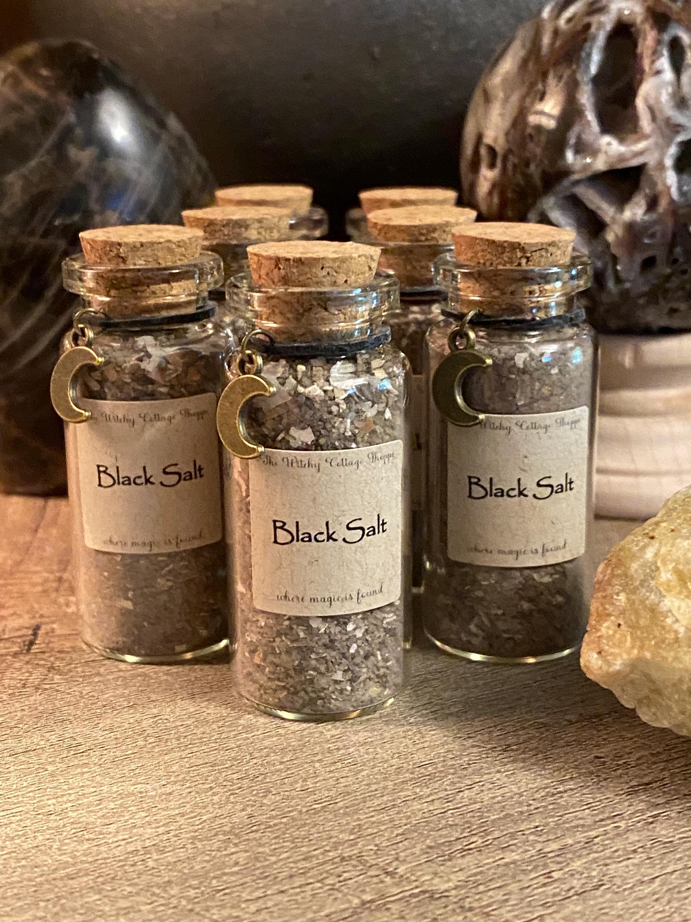 Appalachian Black Salt | Protection & Warding | Ritual Salt With Forest ...