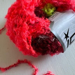 Mohair Durban Neon Green, Neon Pink, Gold, Purple, Burgundy Yarn 50 Gr ...