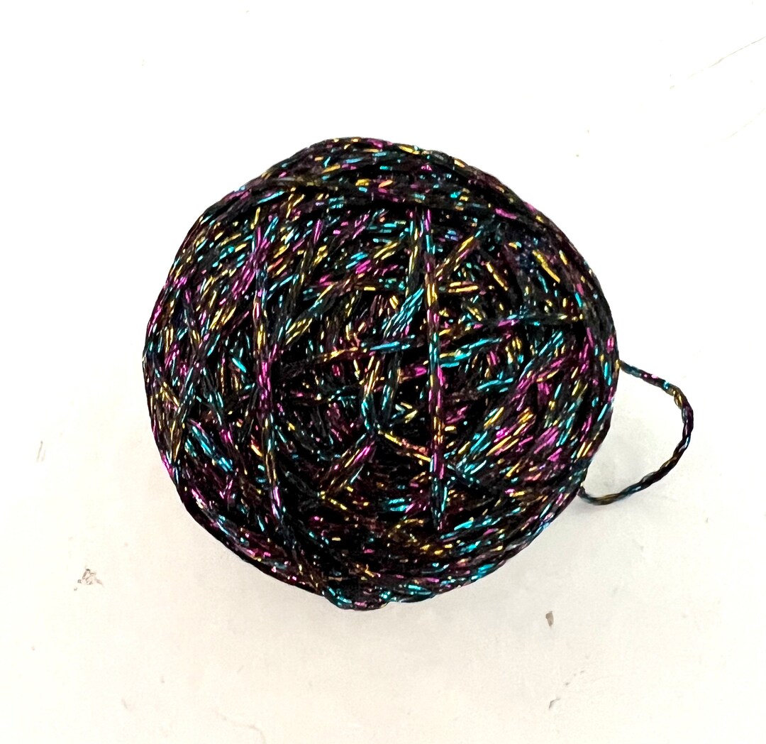 Sparkle Yarn, Gloss and Shine Yarn, Lurex, Metallic Yarn Multicolor ...