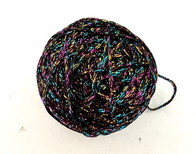 Sparkle Yarn, Gloss and Shine Yarn, Lurex, Metallic Yarn Multicolor ...