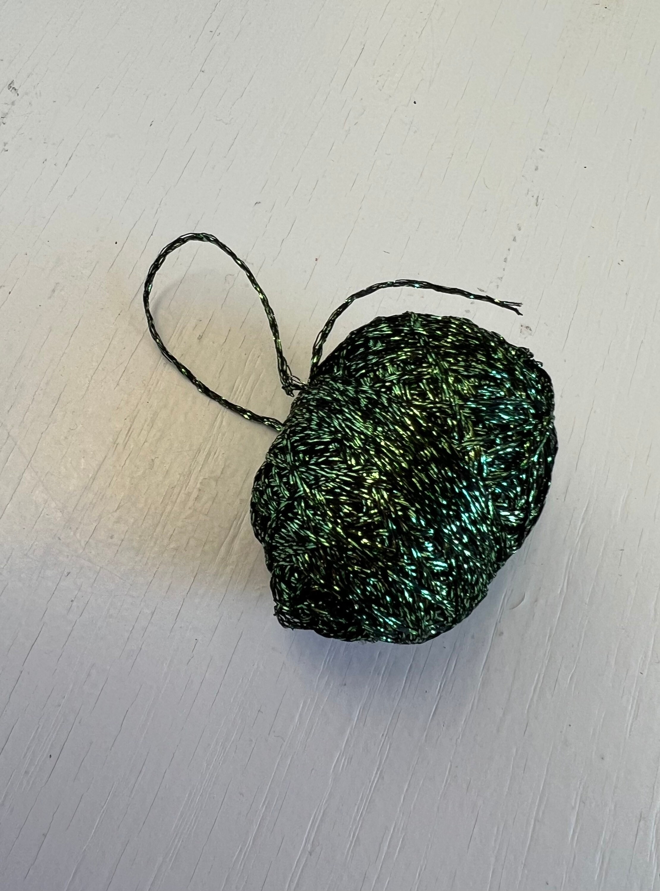 Sparkle Yarn Gloss and Shine Yarn Lurex Metallic Yarn Green - Etsy