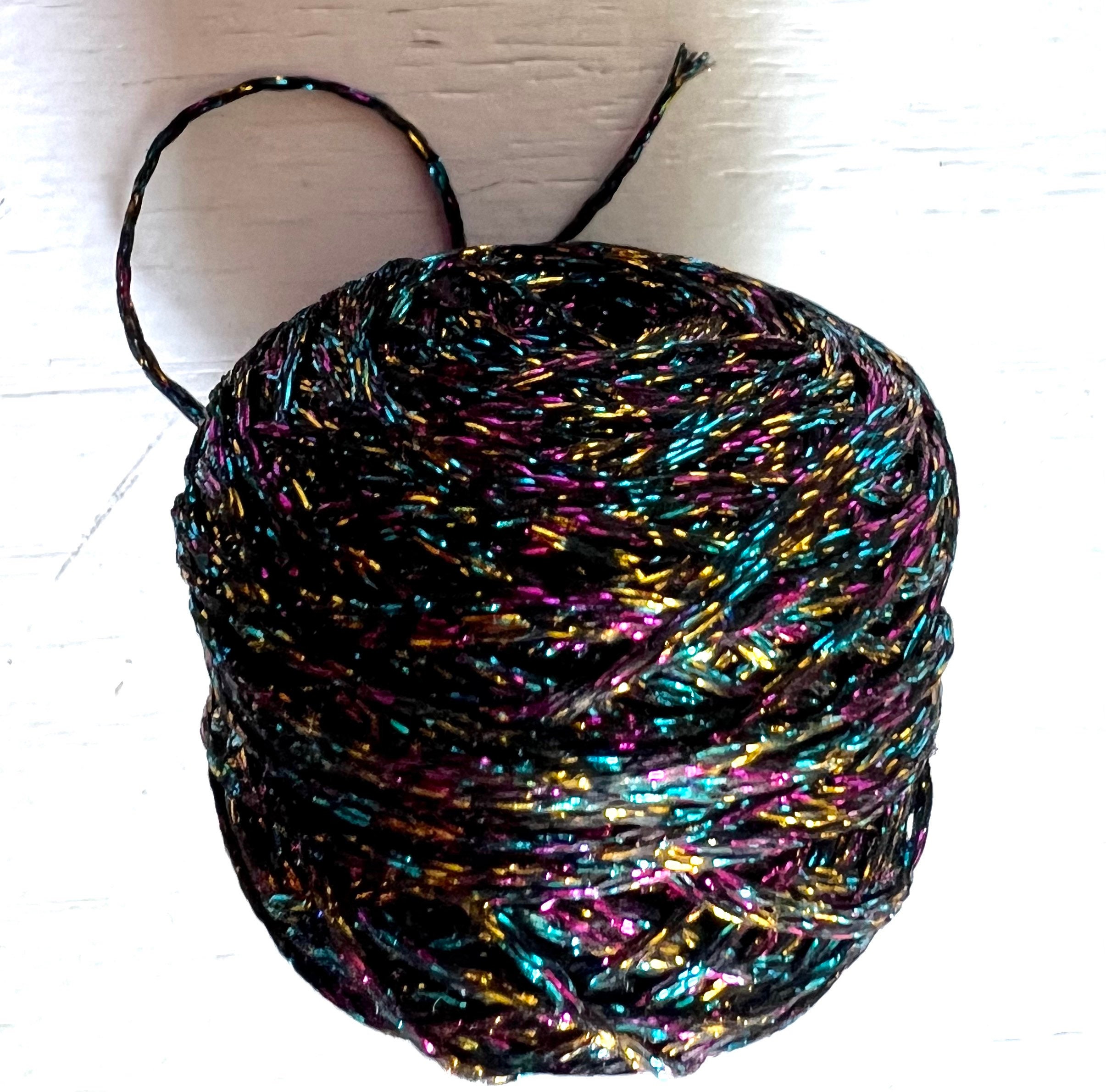 Sparkle Yarn Gloss and Shine Yarn Lurex Metallic Yarn - Etsy