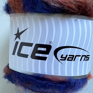 Cakes Self-striping Cakes Yarn Gold Shades, Blue Multicolor Yarn Wool ...