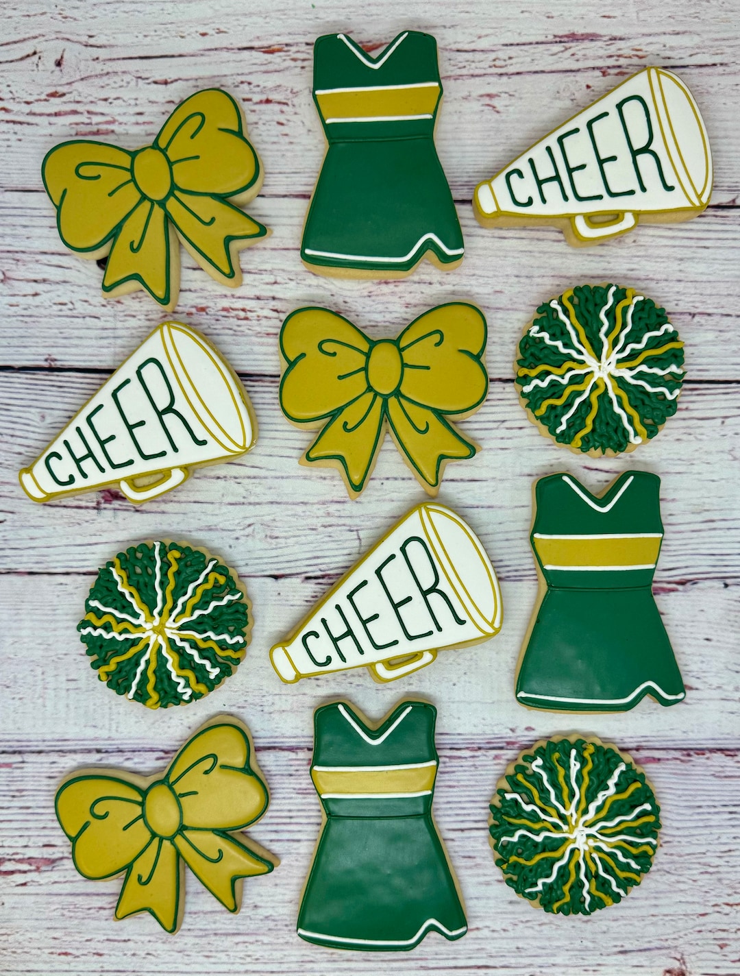 Cheerleading Party Favor Cookies, Cheer Competition Gift, Congrats Gift ...