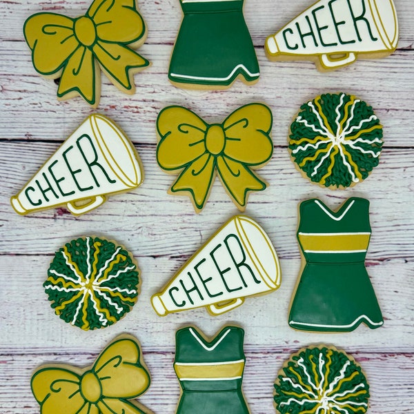 Cheerleading Cookies - Etsy