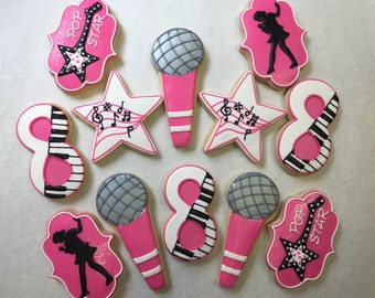 Pop Star Birthday Party - Etsy