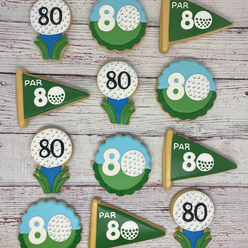Golf Themed Cookies - Etsy