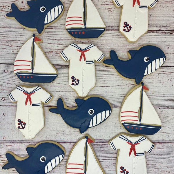 Nautical Cookies - Etsy
